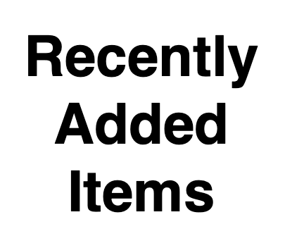 Recently Added Items – Edmonton Community Resource Centre